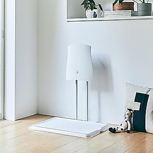 Sunstar QAIS Air Purifier Stand Bundle for Strong Odor, Viruses & Bacteria - Filterless, Quiet Wall-Mount Air Cleaner for Home, Bedroom - Pet Odor Eliminator, Cat Litter, Ammonia, Strong Smell Remover