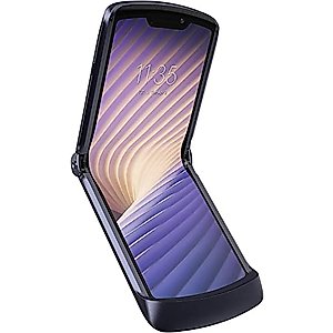 Motorola Razr 5G | 256GB | Polished Graphite | Single SIM | for T-Mobile | (Renewed)