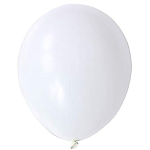 Latex Balloons, 100-Pack, 12-Inch, White Balloons