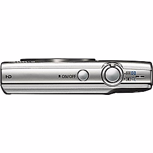 Canon PowerShot ELPH 180 Digital Camera (Silver) with 32GB Memory + Case (Renewed)