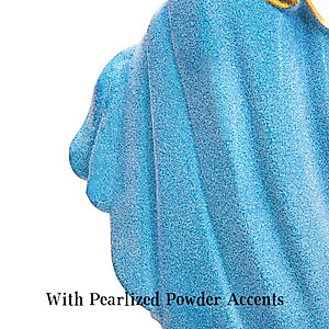 HOLLOII 19 Inch Catholic Virgin Mother Mary Statues,Resin Figurine for Religious and Home Decor