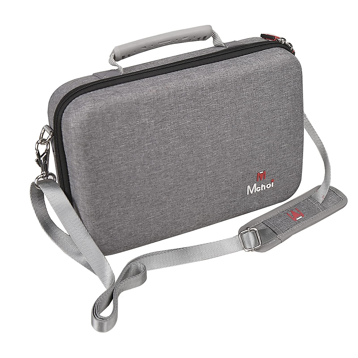 Mchoi Shockproof Carrying Case with Adjustable Shoulder Straps, for Apple Mac Mini M1 / Mac Mini M2, Apple Magic Keyboard & Magic Mouse, Case Only