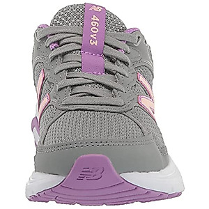 New Balance Women's 460 V3 Running Shoe, Grey/Oyster Pink, 10 Wide