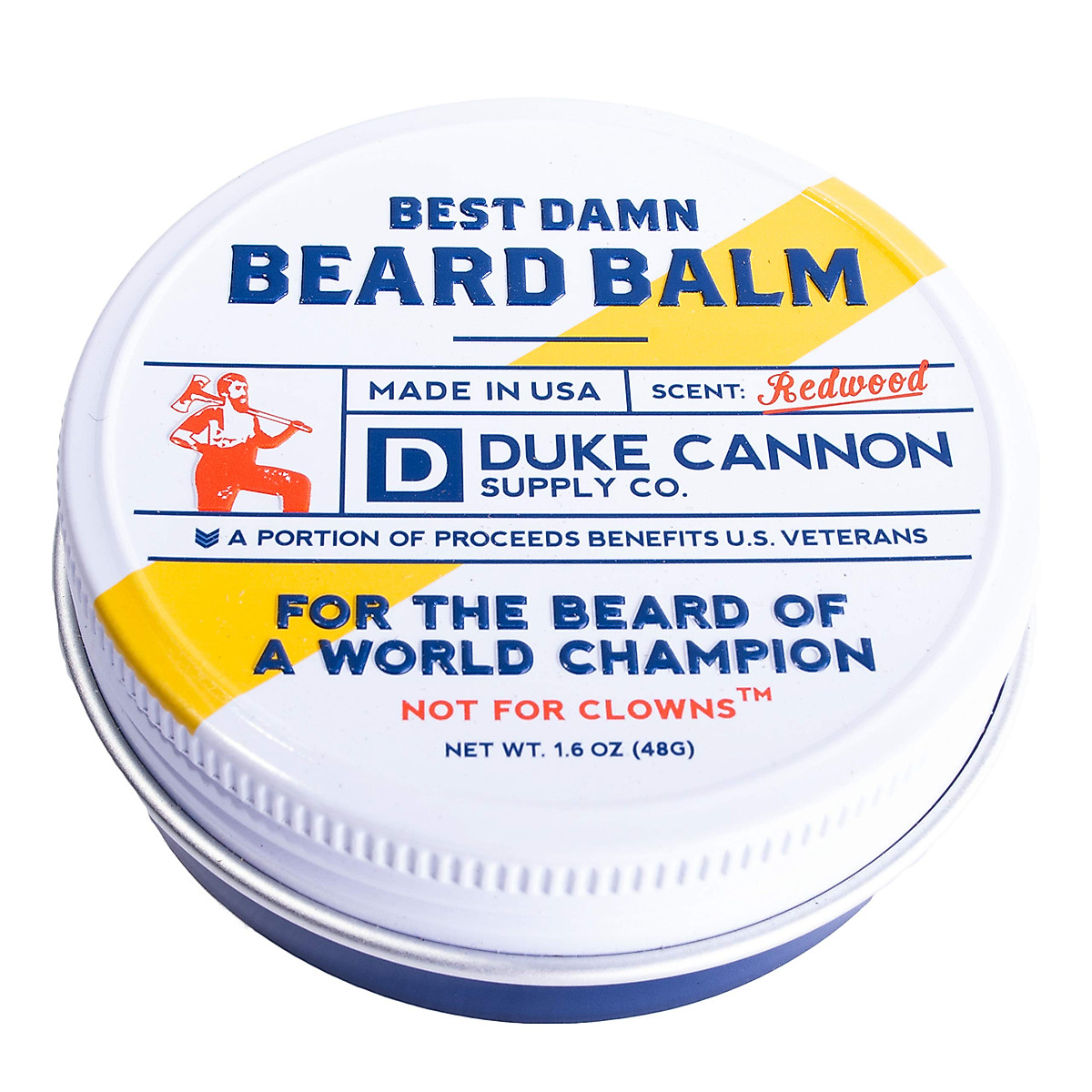 Duke Cannon Supply Co. Best Beard Bundle - 3 oz. Oil & 1.6 oz. Balm, Redwood Scent, Travel Size, 2-Piece Set