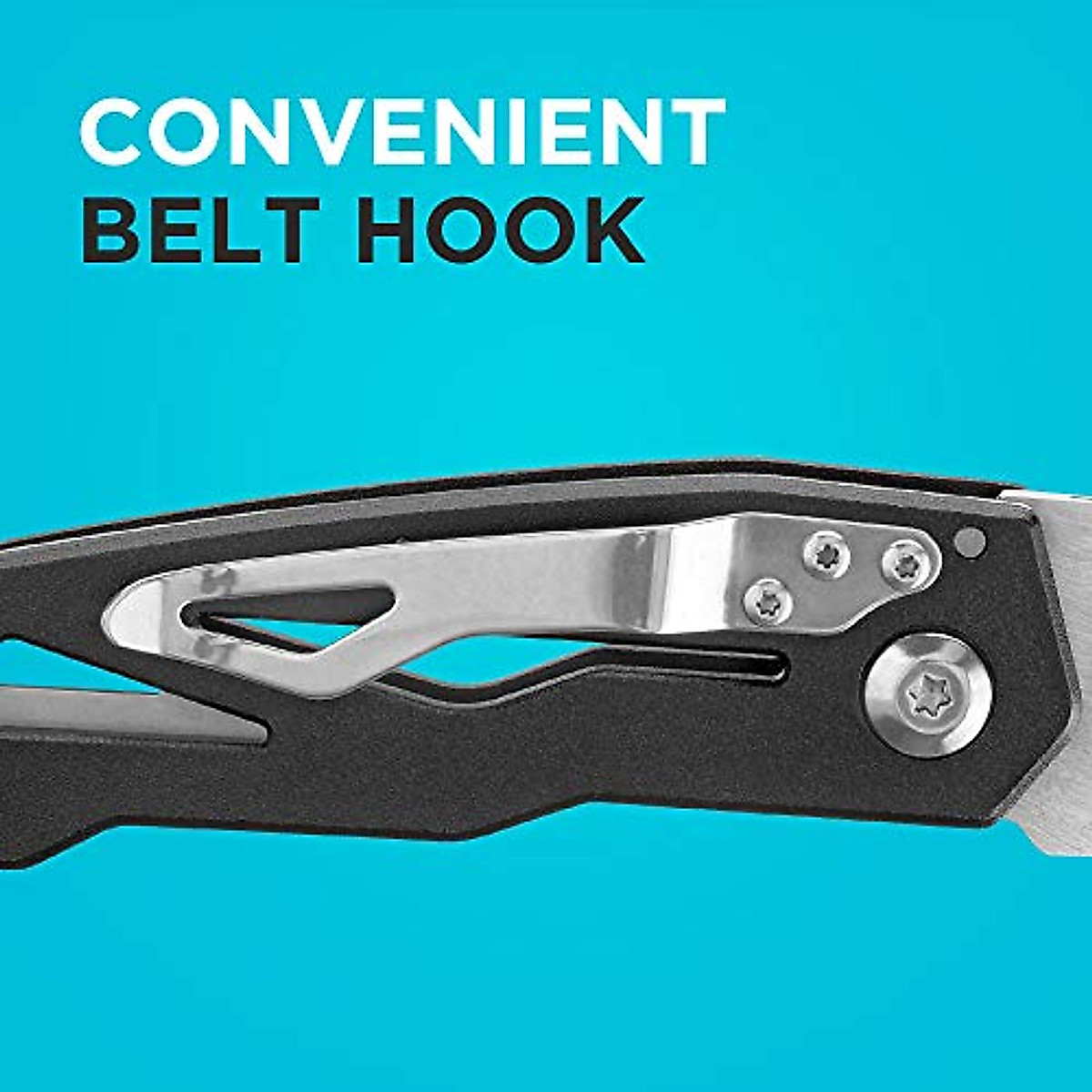 BLACK+DECKER Utility Knife, Folding, 2 Pack (BDHT10001)