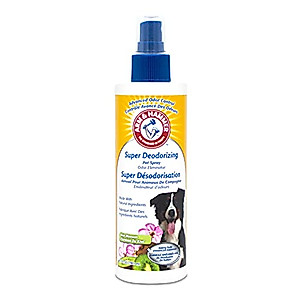Arm & Hammer For Pets Super Deodorizing Spray for Dogs | Best Odor Eliminating Spray for All Dogs & Puppies | Fresh Kiwi Blossom Scent That Smells Great, 6.7 Ounces-1 Pack (FF9367)
