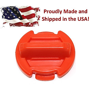 Orange Floor Drain Plug Plugs (4 Pack) for Polaris RZR