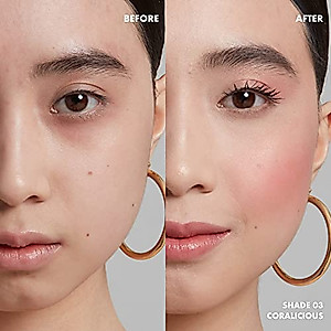 NYX PROFESSIONAL MAKEUP Sweet Cheeks Soft Cheek Tint, Cream Blush - Coralicious