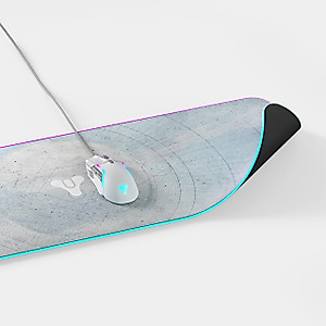 SteelSeries QcK Gaming Surface - XL RGB Prism Cloth Optimized for Gaming Sensors - Destiny 2 Limited Edition Design