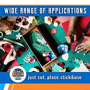 YONGJIN Double-Sided Fabric Tape (2 Rolls) - No Sewing or Ironing Required, Perfect for Quick Clothing Repairs, Fabric Bonding, Adhesive Cloth Tape for Hemming and DIY Crafts (1/4inch+1/2inch)