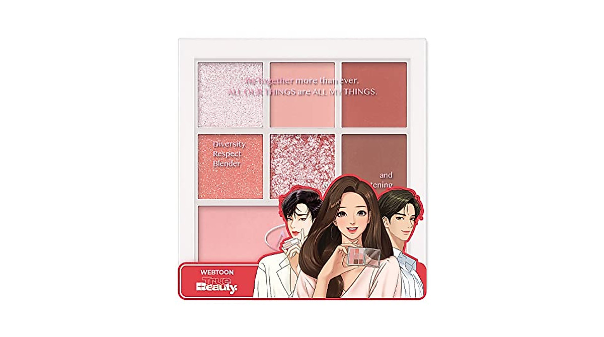 AMTS True Beauty EyeShadow Palette - Vibrant & Long-Lasting