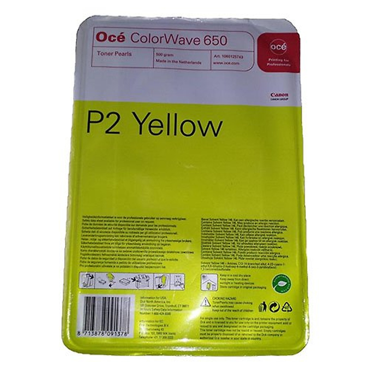 Oce Colorwave 650 Yellow Toner Pearls P2