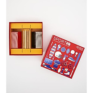 Helvetiq Sport IQ Party Game - Ultimate Trivia Game for Sports Enthusiasts! Challenging Team Game for Game Night, Fun Quiz Game for Kids & Adults, Ages 12+, 2-12 Players, 45 Minute Playtime, Made