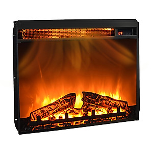 OKD 23 Inch Electric Fireplace with Remote Control