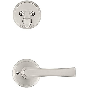 Kwikset 971KAL-514 Kwikset 971KAL Katella Lever Single Cylinder Interior Pack with Round Rose for Handlesets