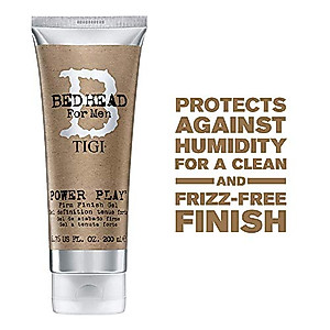 TIGI Bed Head for Men Power Play Firm Finish Gel, 6.76 Fluid Ounce (Pack of 2)