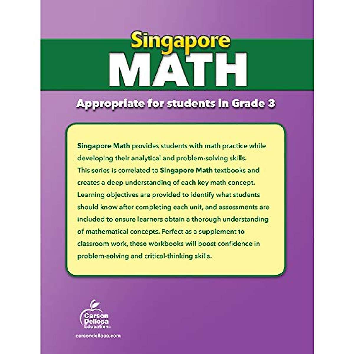 Singapore Math, Grade 3