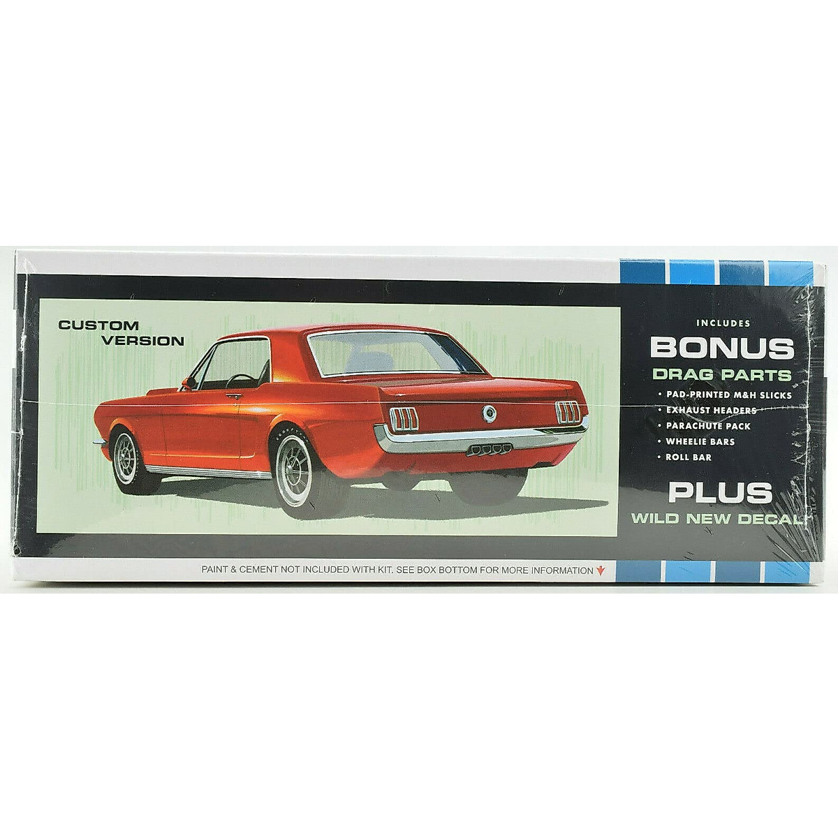 AMT / Preminum Hobbies 1966 Mustang Hardtop 1:25 Scale Plastic Model Car Kit CP8027