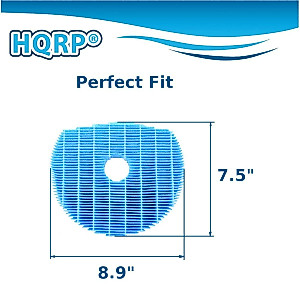HQRP Humidifying Filter Compatible with Sharp KC850U, KC860U, KC-C70U, KC-C100U, KC-C150U Humidifier, FZC100MFU Replacement