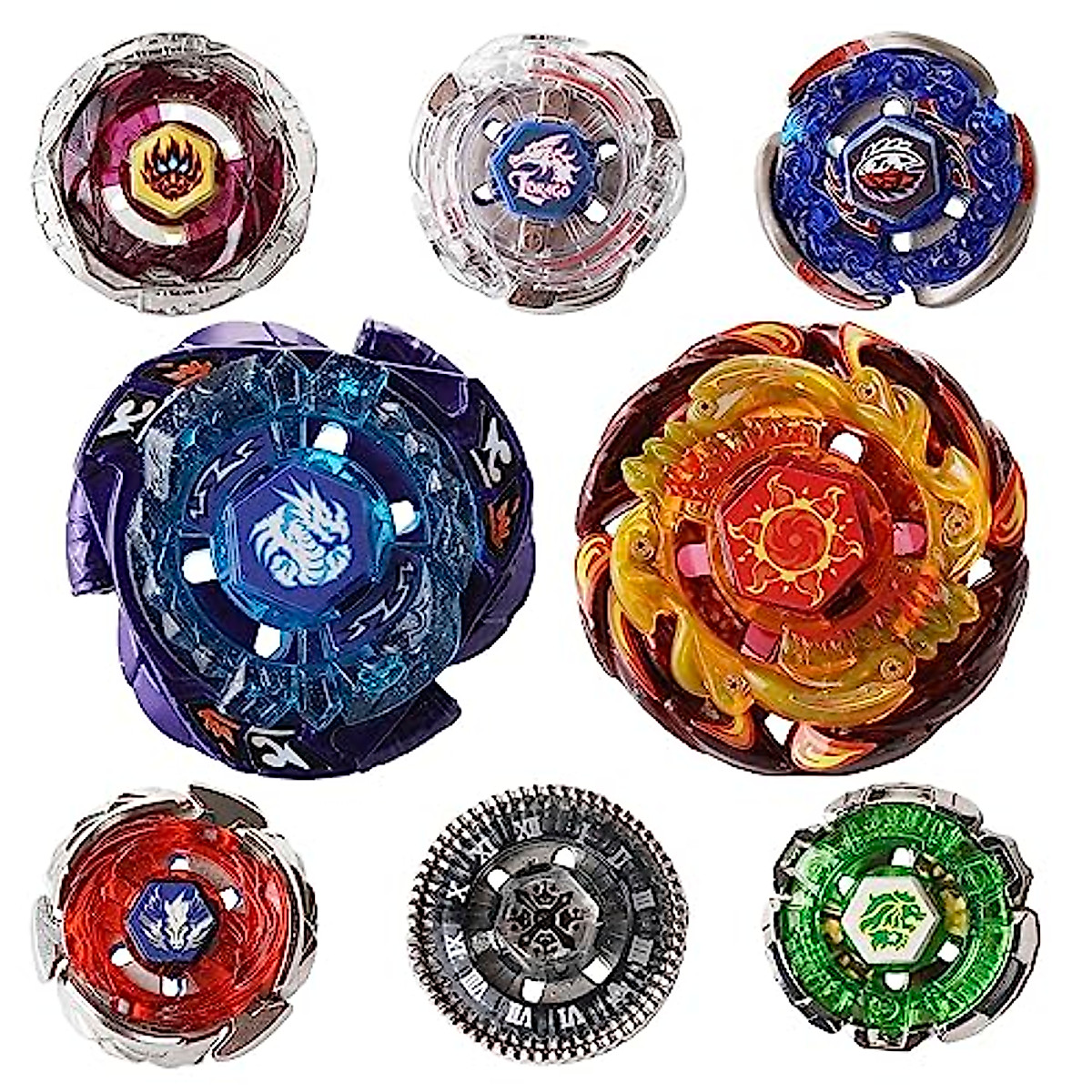 Leilygo TooAemiS Bey Battle Metal Fusion Fury Burst gt Turbo Starter Set with Launcher Set Toys for Prime Boys Pegasus Gyro Gift