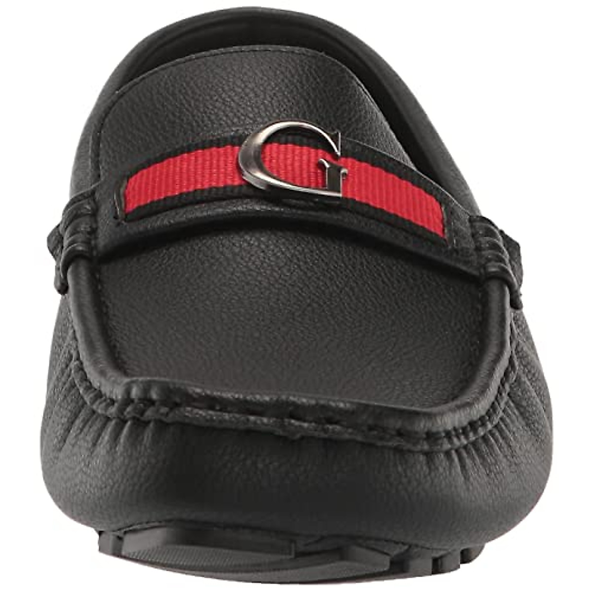 Guess Men's AUROLO Driving Style Loafer, Black 001, 12