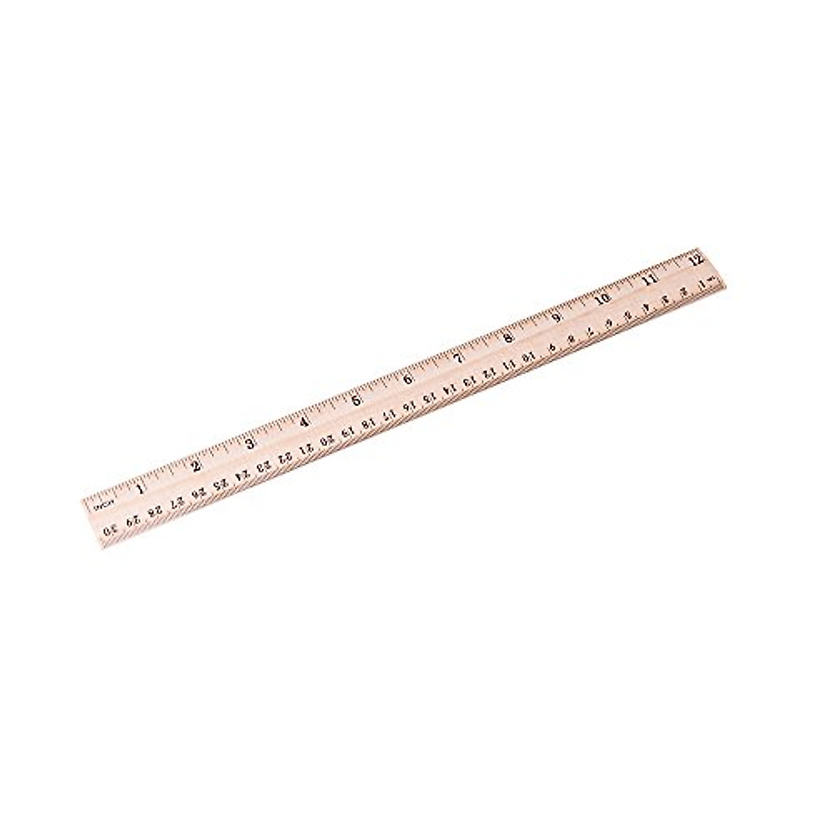 20 Pack Wooden Ruler Wood Rulers School Rulers Office Rulers and Clothing Measuring Rulers, 2Scale (12Inch and 30CM) …