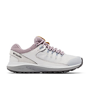 Columbia Women's Trailstorm Waterproof, Grey Ice/Shale Mauve, 9