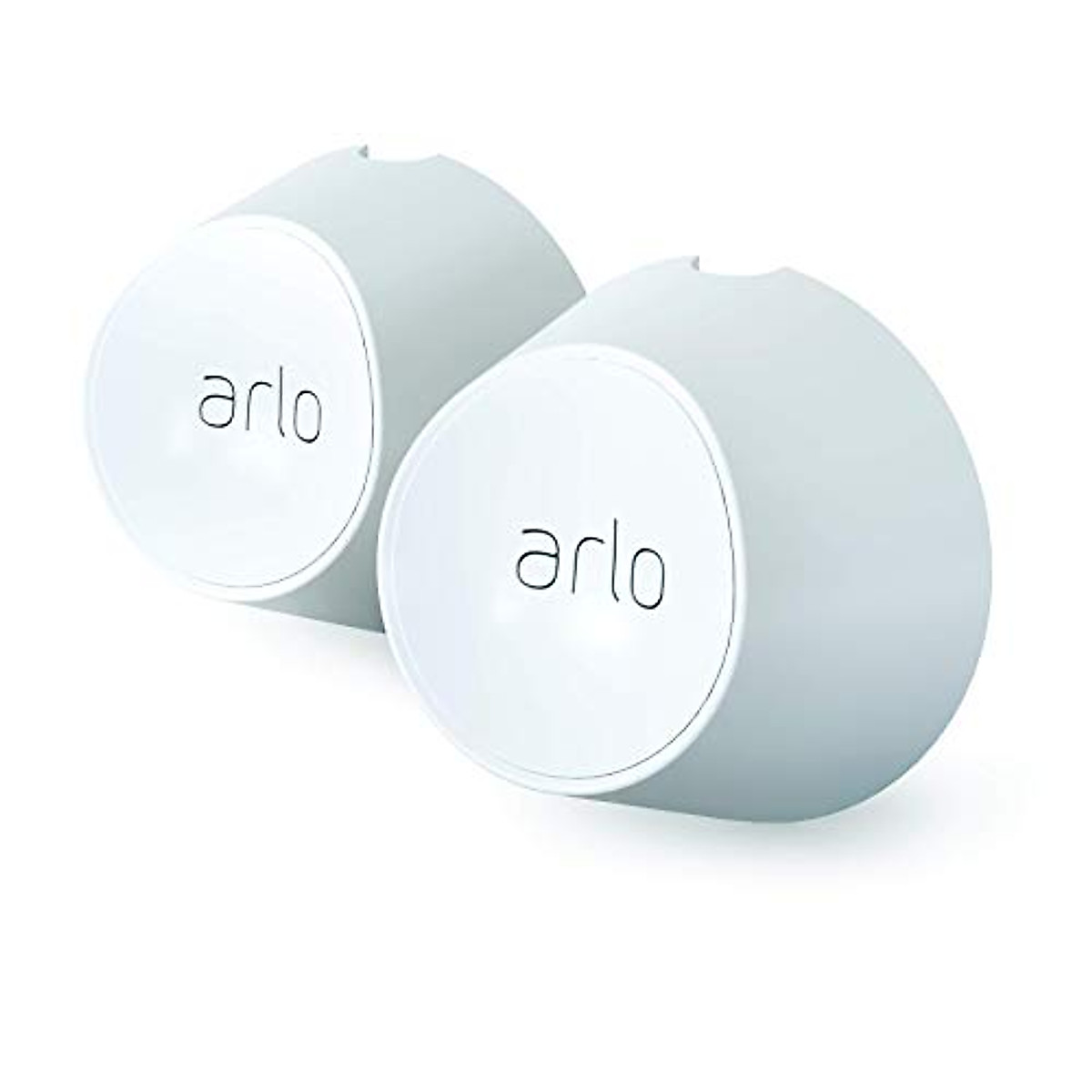 Arlo Magnetic Wall Mounts - Arlo Certified Accessory - Set of 2, Indoor or Outdoor Use, Works with Arlo Pro 5S 2K, Pro 4, Pro 3, Ultra 2, and Ultra Cameras, White - VMA5000
