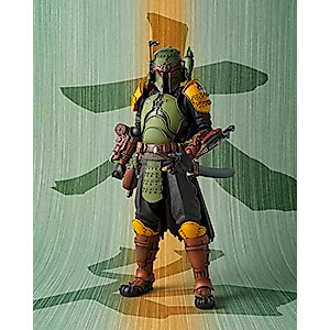 TAMASHII NATIONS - Star Wars: The Book of Boba Fett - Daimyo Boba Fett, Bandai Spirits MEISHO Movie Realization Action Figure
