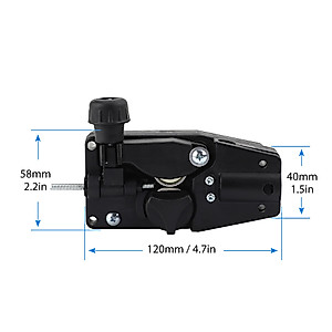 hynade Mig Welder Roll Wire Feed Motor DC 24V 10W, 0.6-1.0mm Soldering Assistant Roll Wire Feeder for MIG Welder, Feeding Speed 2-13 m/min Flux Core Automatic Feeder