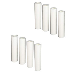 8-Pack Replacement for GXWH04F Polypropylene Sediment Filter - Universal 10-inch 5-Micron