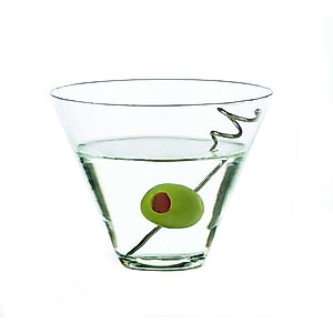 Libbey 13-1/2-Ounce Stemless Martini, Box of 12