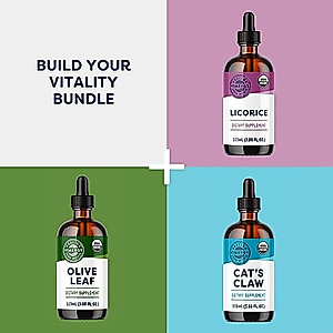 Vimergy Organic Nettle Leaf Extract, 57 Servings – Potent 10:1 Extract Liquid Drops – Supports Immune System Health – Supports Joint Health - USDA Organic, Gluten-Free, Non-GMO, Vegan & Paleo (115 ml)