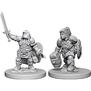 D&D Nolzurs Marvelous Unpainted Miniatures: Wave 3: Dwarf Female Paladin