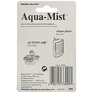 Penn-Plax AS6Q 4-Pack Aqua Mist Air Stone Cylinder Aerator for Fish Tank | Easy to Install to Your Pump | Aerates Your Tank