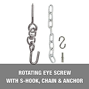 Bliss Hammocks WM-412F_2 Polyester Multi Color Hammock Chair with Collapsible Push-Pin Spreader Bar, Patriotic Stripe