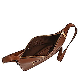 Fossil Cecilia Crossbody, Brown Large