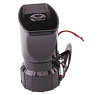 AOLIHAN 7 Tone Sound Loud Car Siren Horn Electronic Siren Emergency Horn Hooter/Ambulance/police Siren/Traffic Sound with Controller 12V 100W