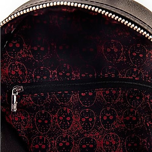 Loungefly Horror: Friday The 13th Jason Cosplay Glow in The Dark Mini-Backpack, Amazon Exclusive