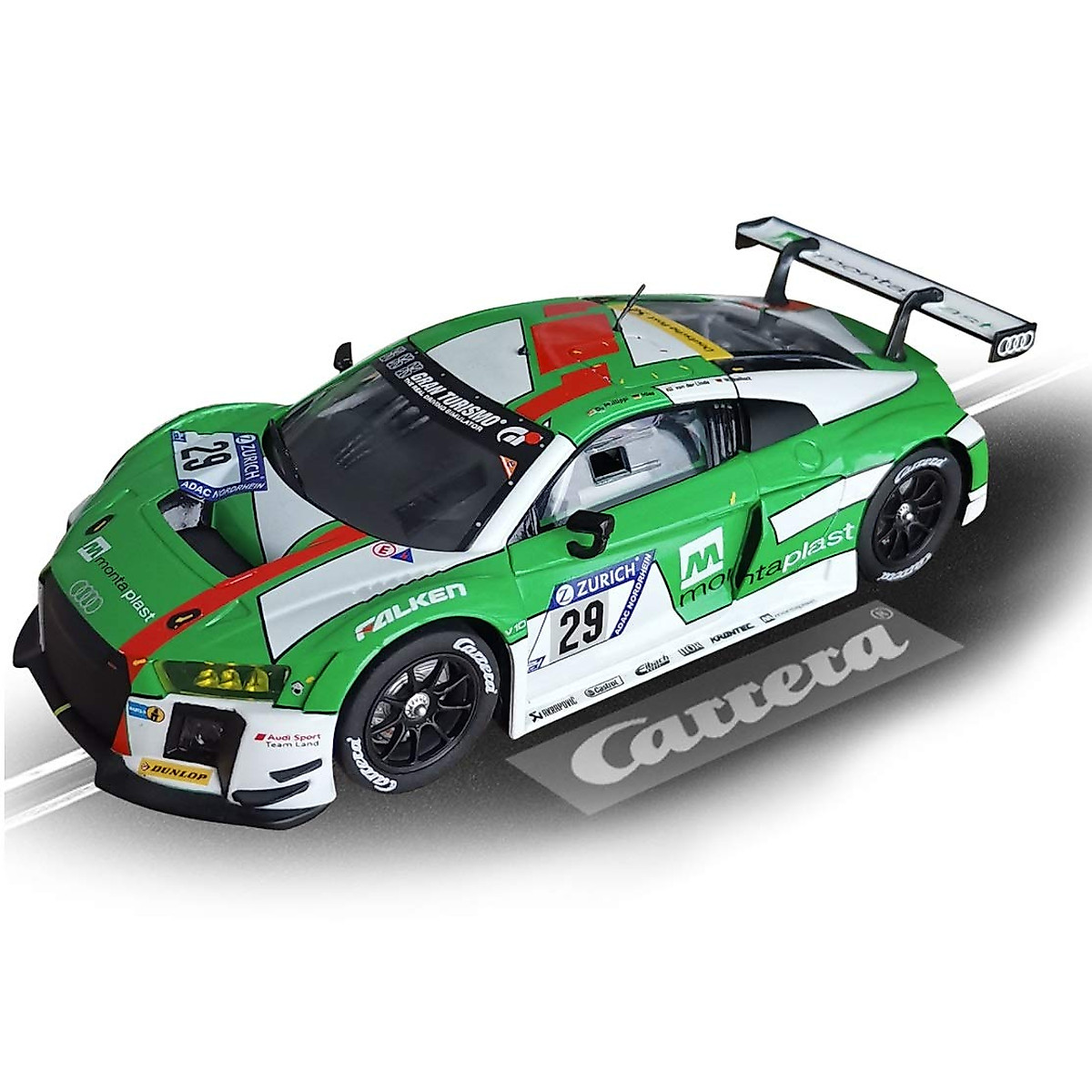 Carrera 30911 Audi R8 LMS No. 29 Winner 24h 1:32 Scale Digital Slot Car Racing Vehicle for Carrera Digital Slot Car Race Tracks