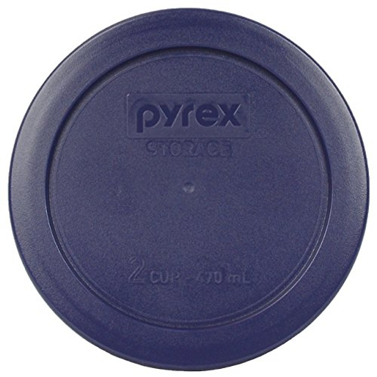 Pyrex 7200-PC 2 Cup (4) Dark Blue 1113764 & (4) Orange 1113762 & (4) Red 1113763 Lid (12-Pack)