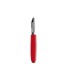 ZWILLING Knife Twin Grip with Peeler, Stainless Steel, Silver/Red, 48 x 38 x 28 cm