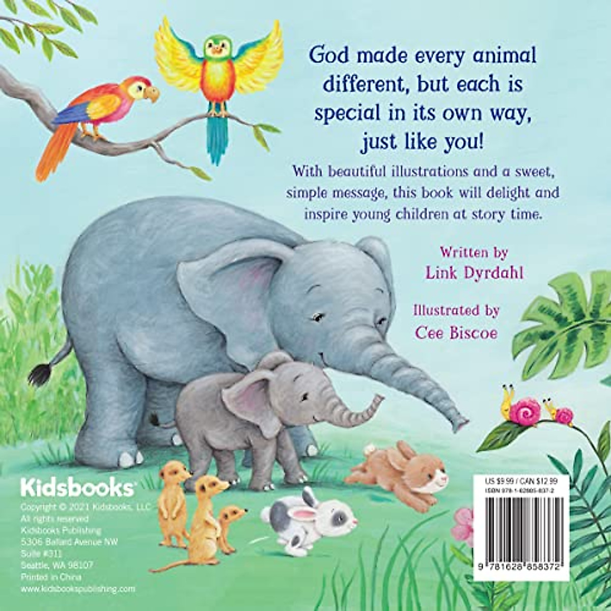 God Made Us – Story-time Board Book for Toddlers, Ages 0-4 - Part of the Tender Moments Series
