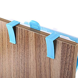 Plastic Garbage Bag Rack, Kitchen Garbage Bag Storage Rack, Folding Garbage Shelf Bag Fixing Bracket Hanging Trash Rubbish Storage Holder Trash Bin Garbage Bag for Kitchen Cupboard Door