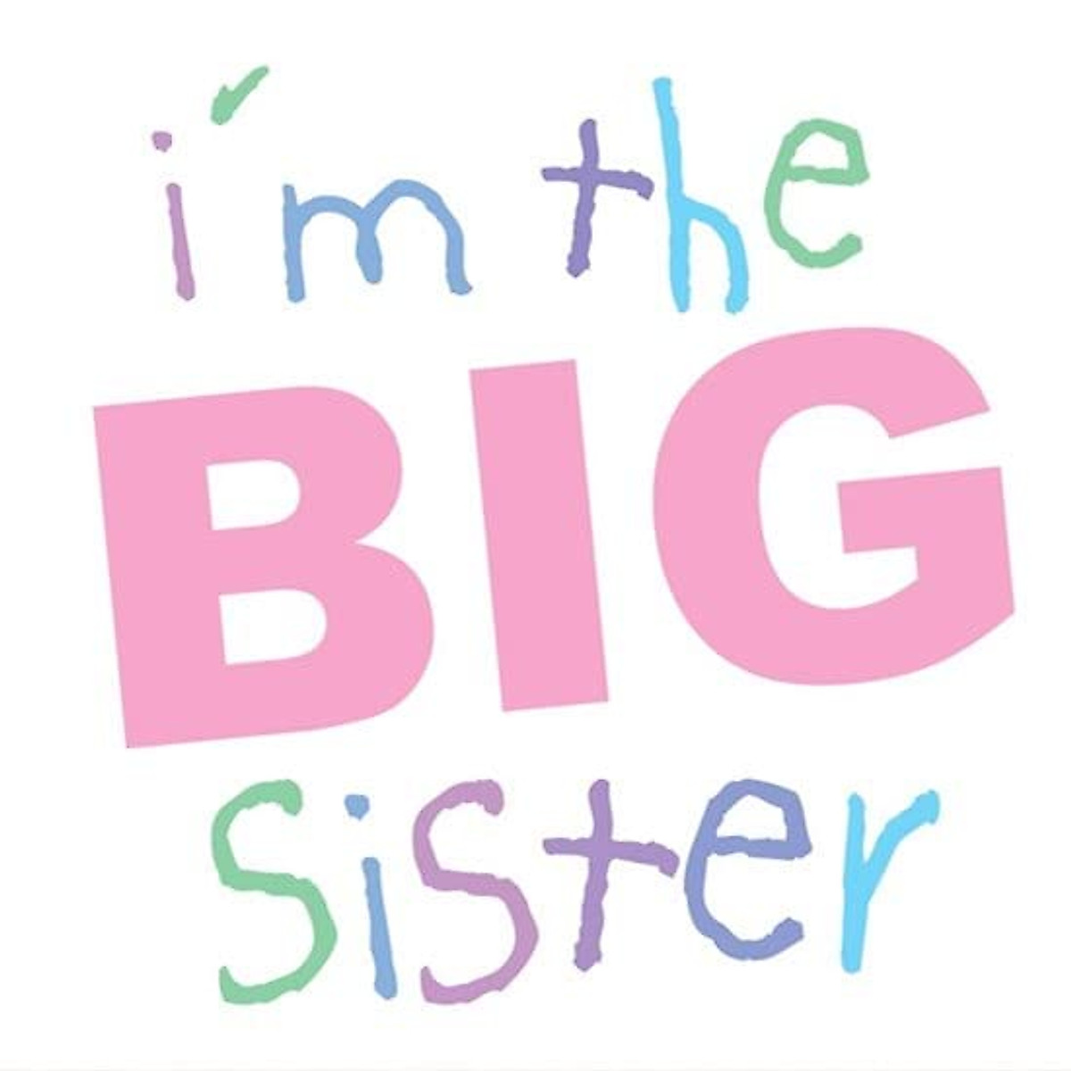 CafePress I'm The Big Sister Tote Bag Natural Canvas Tote Bag, Reusable Shopping Bag