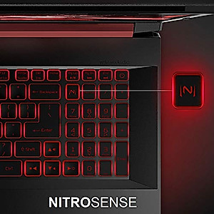 Acer Nitro 5 Gaming Laptop, 9th Gen Intel Core i7-9750H, NVIDIA GeForce RTX 2060, 15.6" Full HD IPS 144Hz Display, 16GB DDR4, 256GB NVMe SSD, Wi-Fi 6, Waves MaxxAudio, Backlit Keyboard, AN515-54-728C