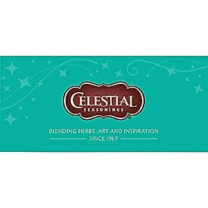 Celestial Seasonings Herbal Tea, Sugar Cookie Sleigh Ride, 18 Count (Pack of 6)