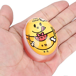 Egg Timer, Boiled Egg Timer, 1.8 X 2.2Inch Lightweight for Cooking Boiling Soft, Medium Or Hard Eggs Kitchen Boiled Egg