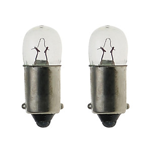 MEETOOT 10PCS Bayonet Mount Bulb P13.5S Bayonet Small Bulb 12V 0.25A 3W Suitable for Flashlight and Emergency Light