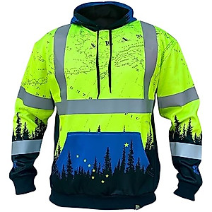 SafetyShirtz SS360 Alaska Safety Hoody ANSI Class 3 L